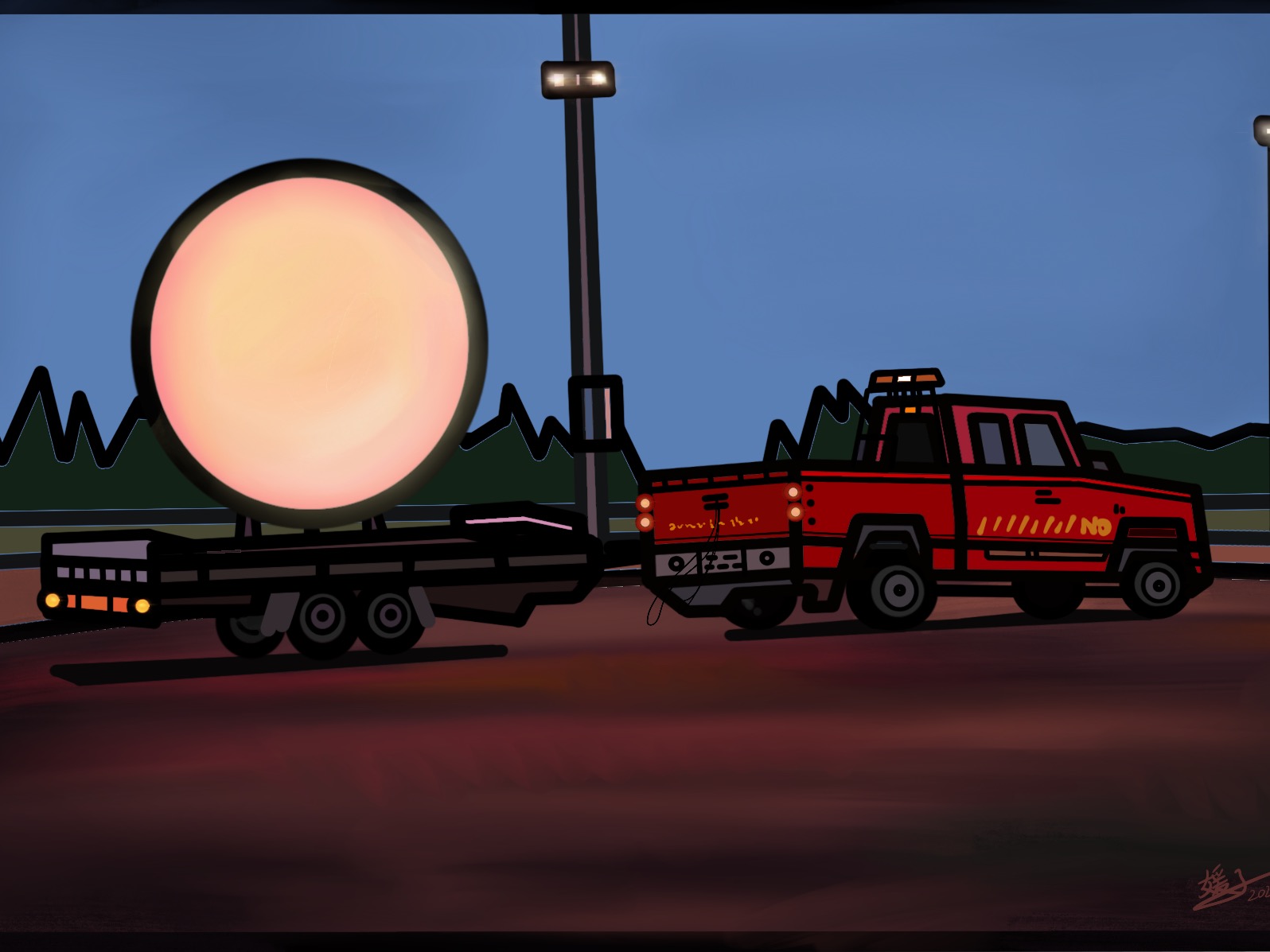 「无序」插画习作_Anne自律的媛子-站酷ZCOOL