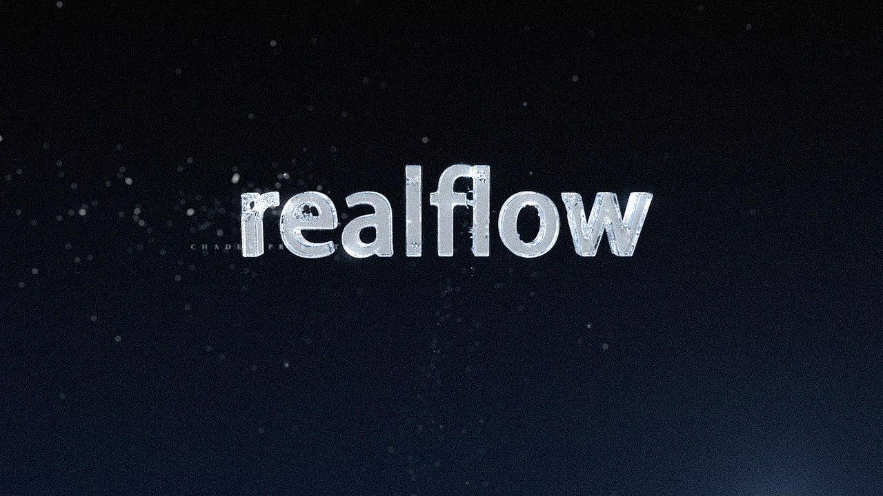 c4d realflow流体 logo演绎 _chenxi181-站酷ZCOOL