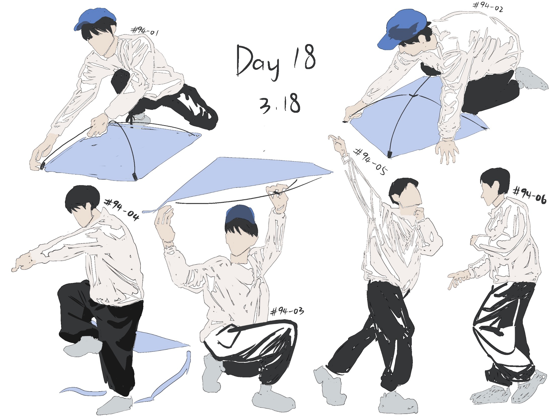 #速写60天挑战赛Day18@速写班长_新的惰性气体-站酷ZCOOL