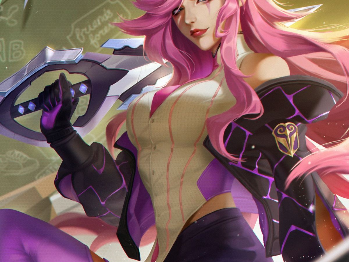 英雄联盟卡特琳娜同人_画画D一颜-站酷ZCOOL