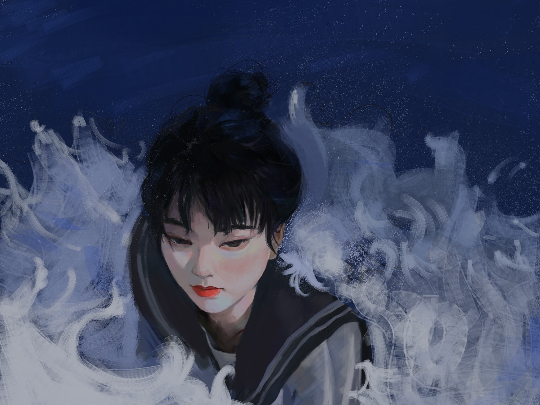 蓝_摸鱼Y10-站酷ZCOOL