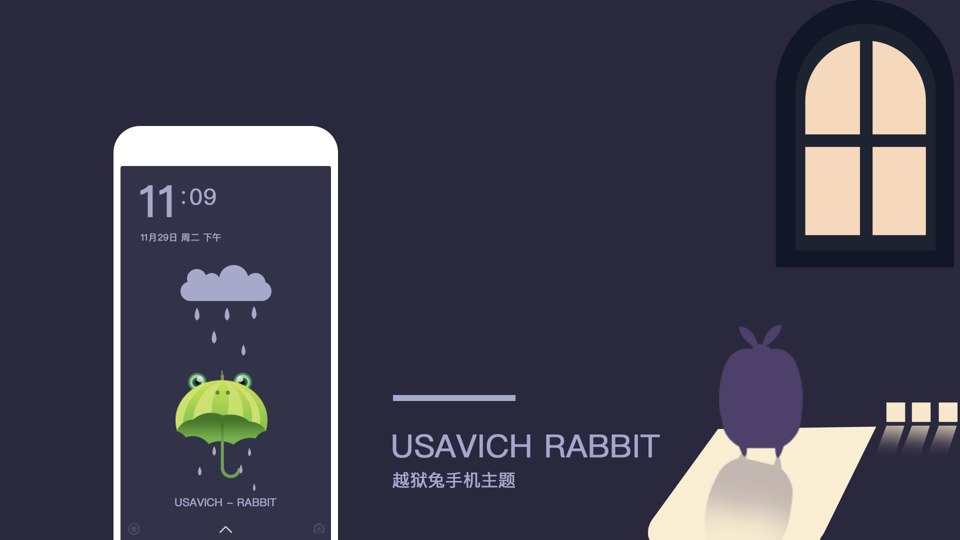 DAY05 越狱兔手机主题_孟佳Cathy-站酷ZCOOL