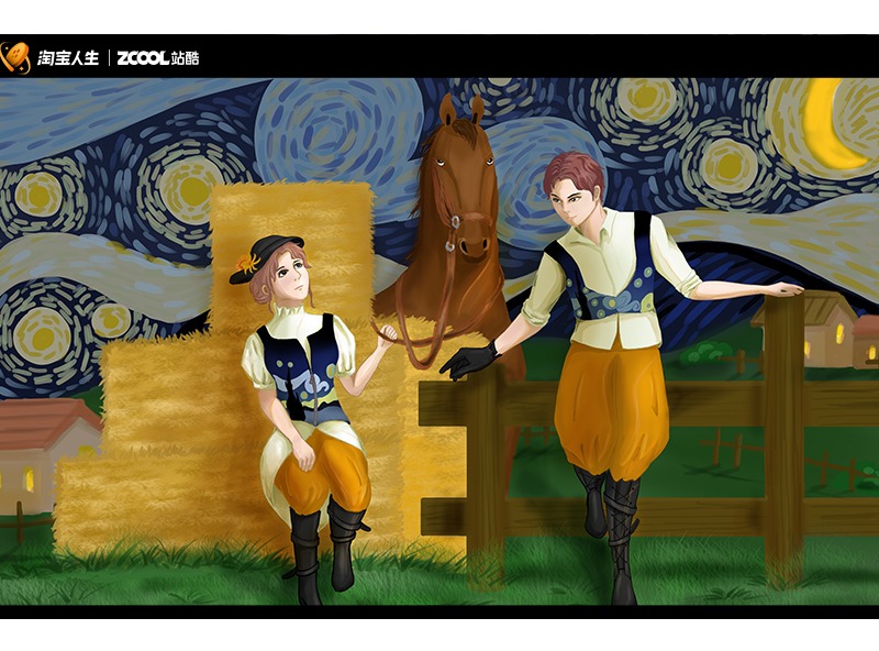 星空牧场_LING_EVA零伊-站酷ZCOOL