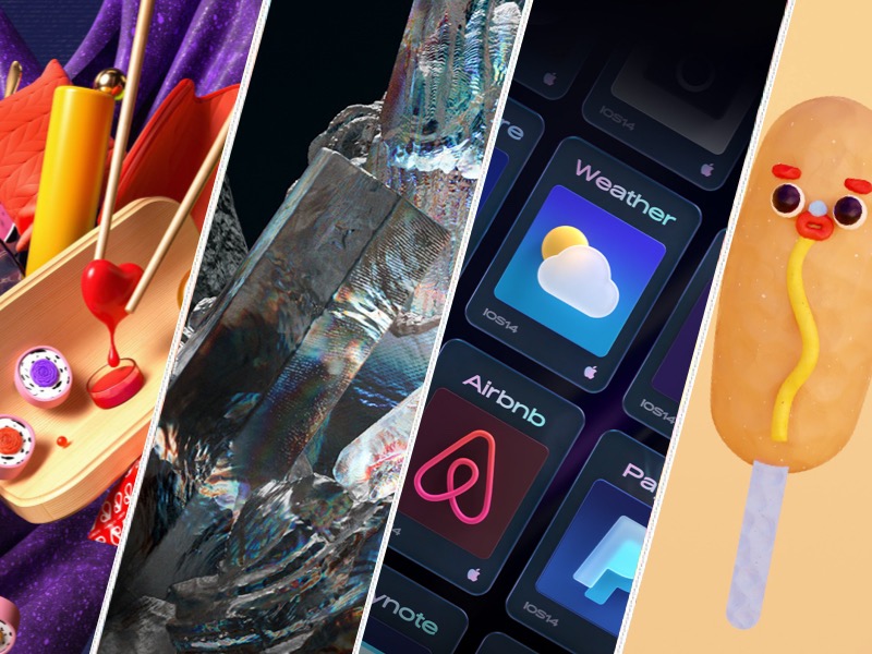 潮流设计 | 一月Behance最热C4D作品集合_NUM南木设计-站酷ZCOOL