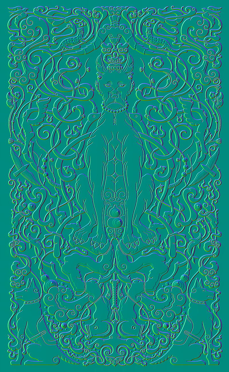 狗年插画_linjx231-站酷ZCOOL