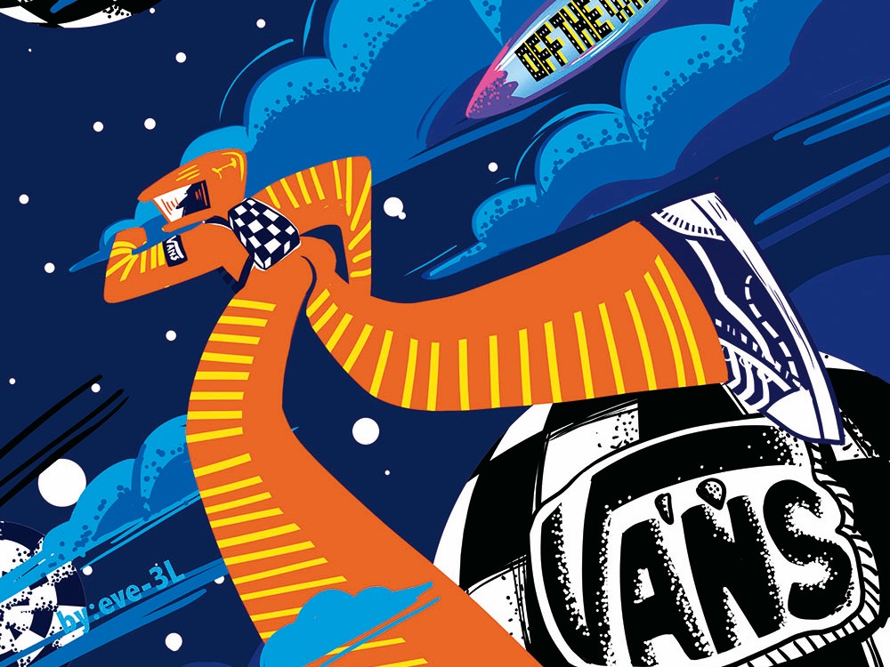 #Vans 艺术家# OFF THE WALL_Eve3L-站酷ZCOOL