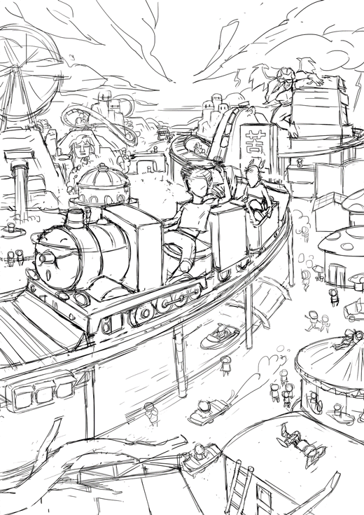 2018插画作品整理_住在月球的汪cory-站酷ZCOOL