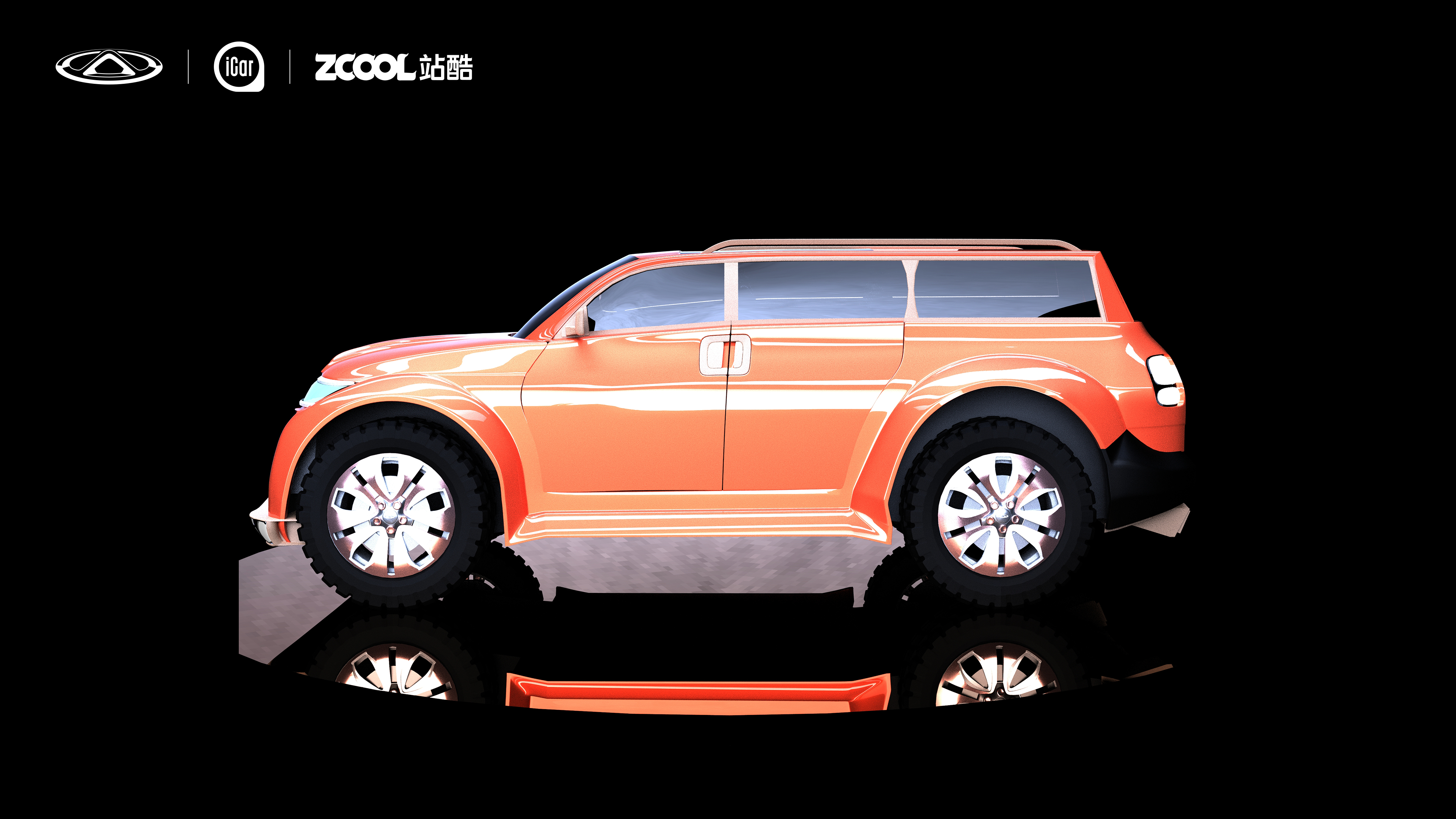 奇瑞 iCar-S56 纯电硬派_哇唧咔-站酷ZCOOL