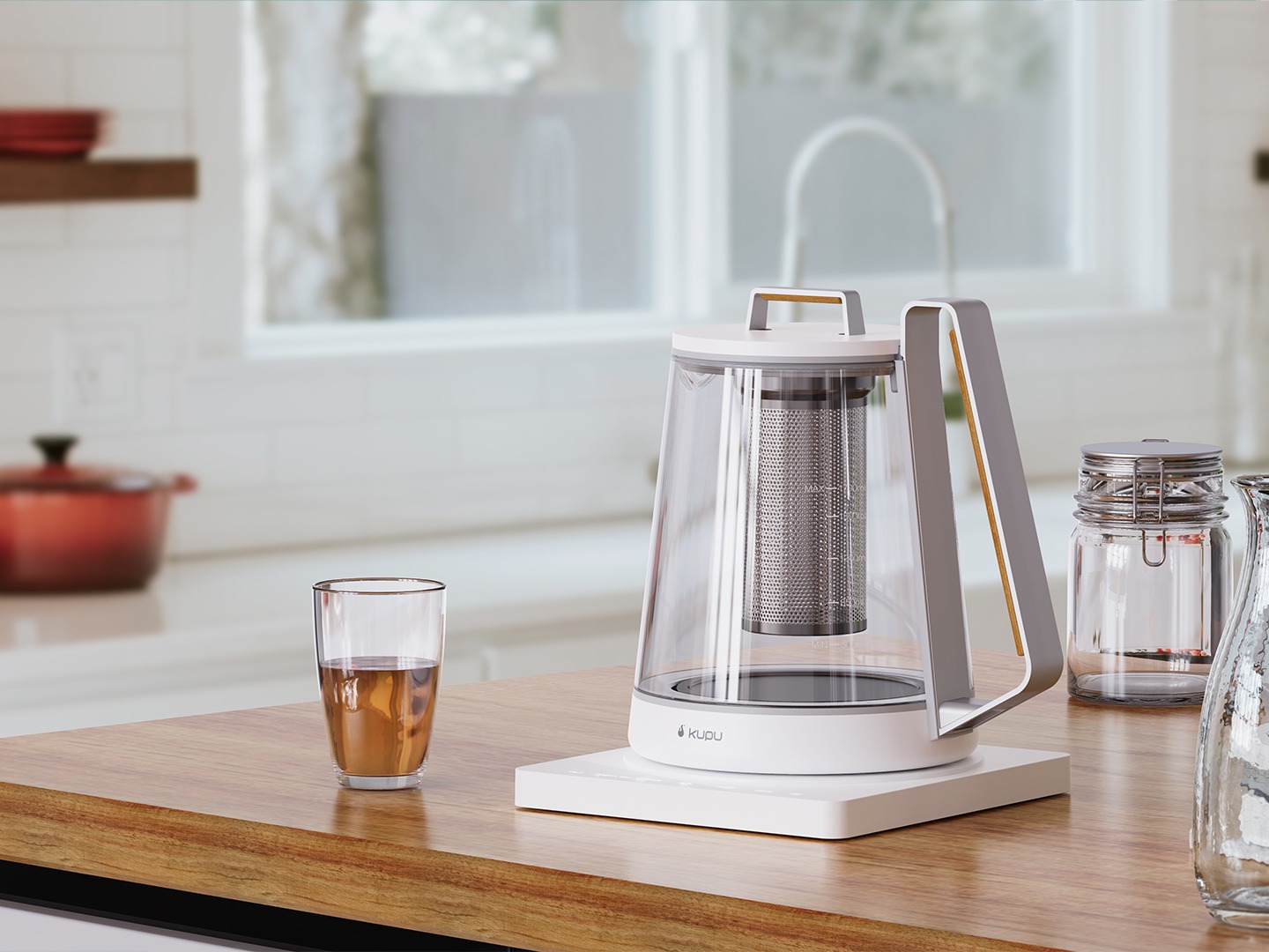 温控养生壶 Keep-fit Kettle for Temperature Control_冰鱼设计-站酷ZCOOL