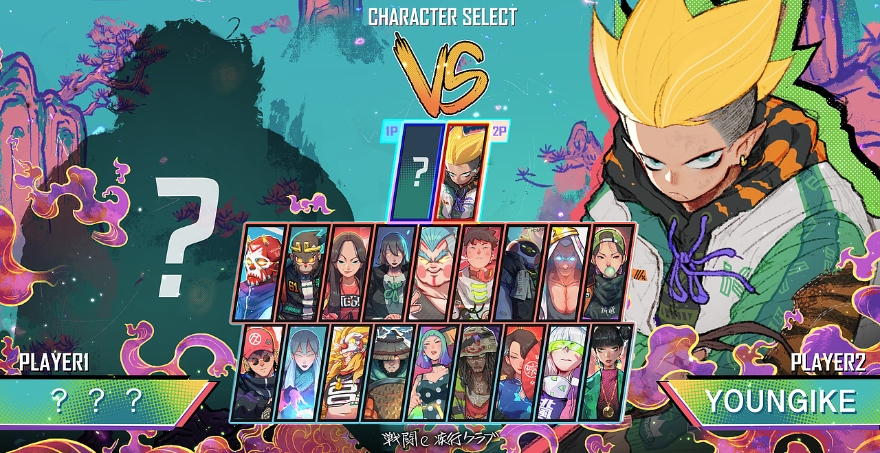 PLAYER SELECT _YOUNGIKE-站酷ZCOOL