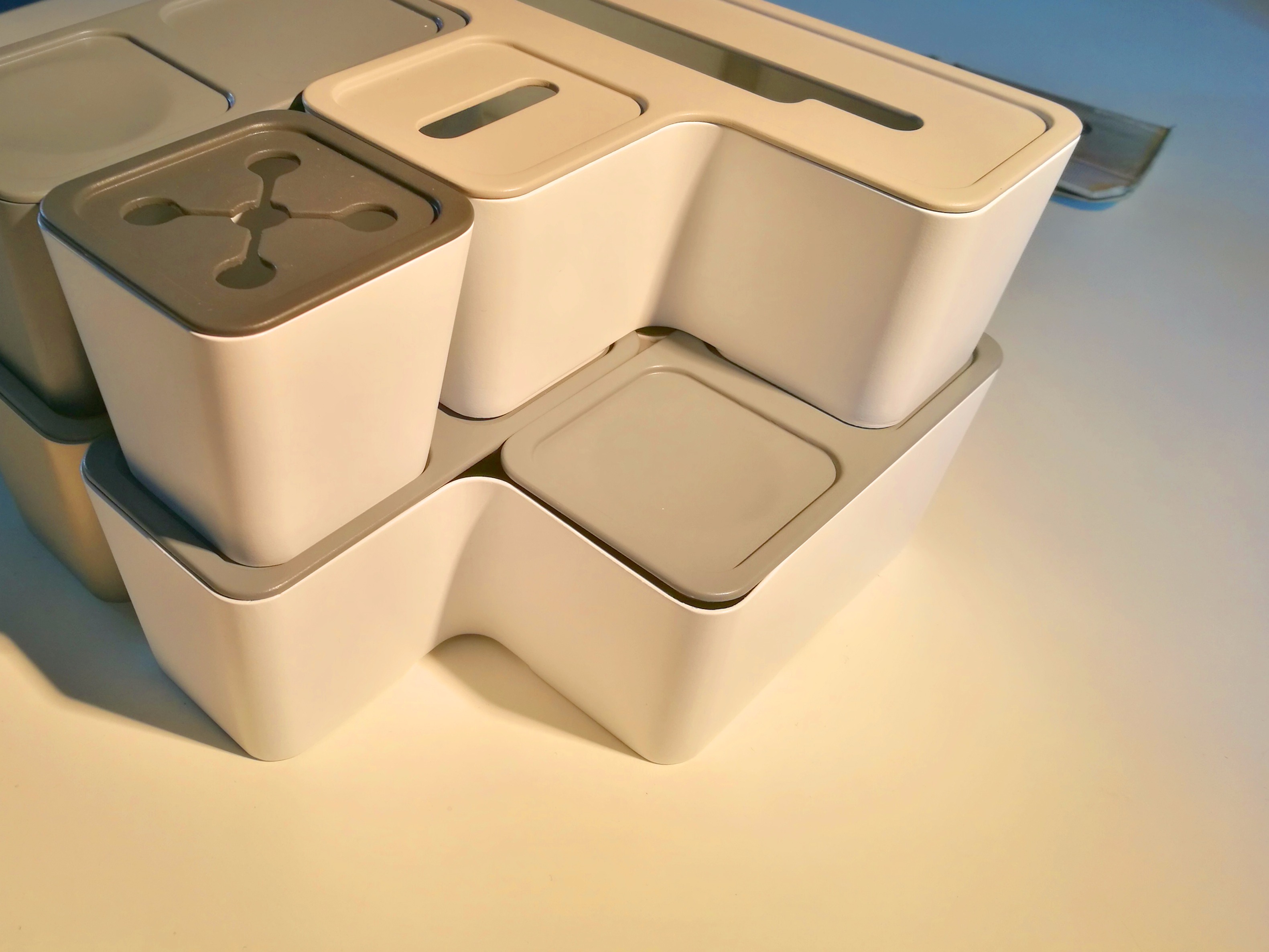 Tetris storage box | 俄罗斯方块桌面收纳盒_SD_XU-站酷ZCOOL