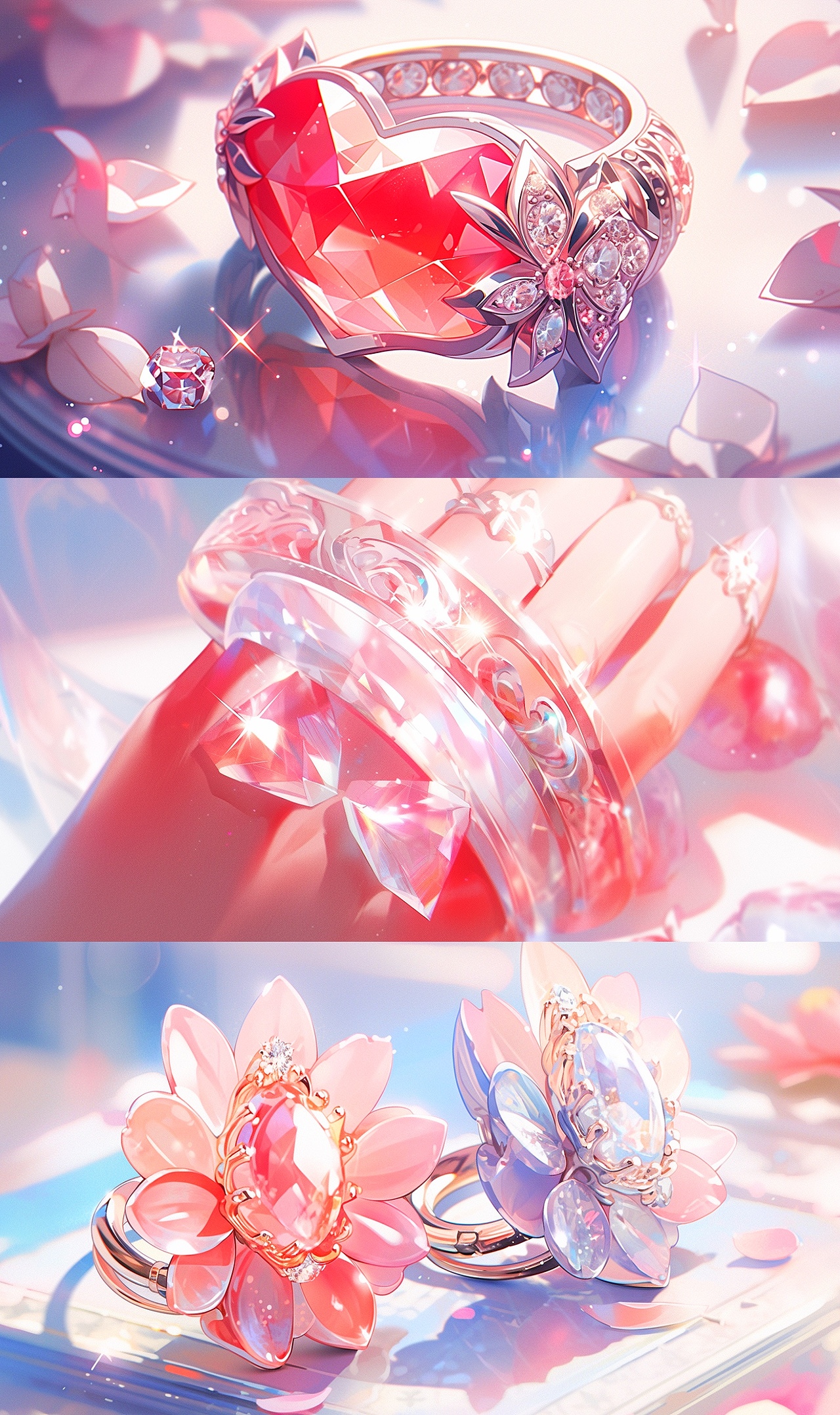 AI绘画 MJ（戒指）_花小婳-站酷ZCOOL