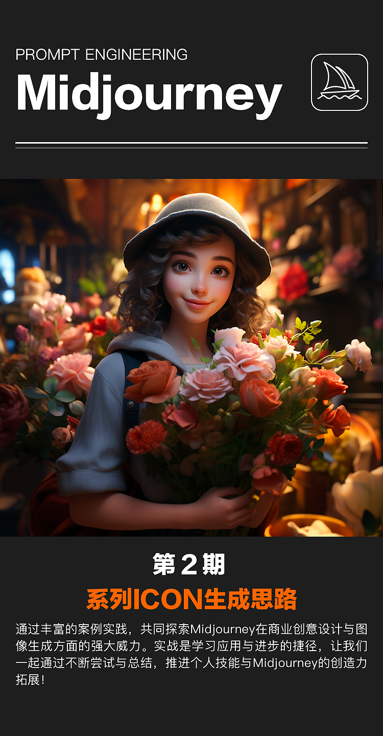 Midjourney教学-系列icon生成思路_Nico插画-站酷ZCOOL