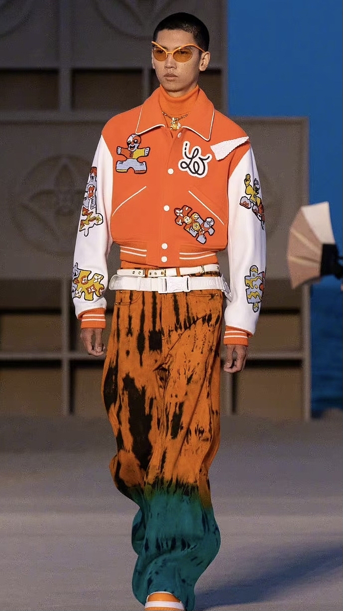 LV阿那亚大秀 插画_小怪兽爱吃饭-站酷ZCOOL