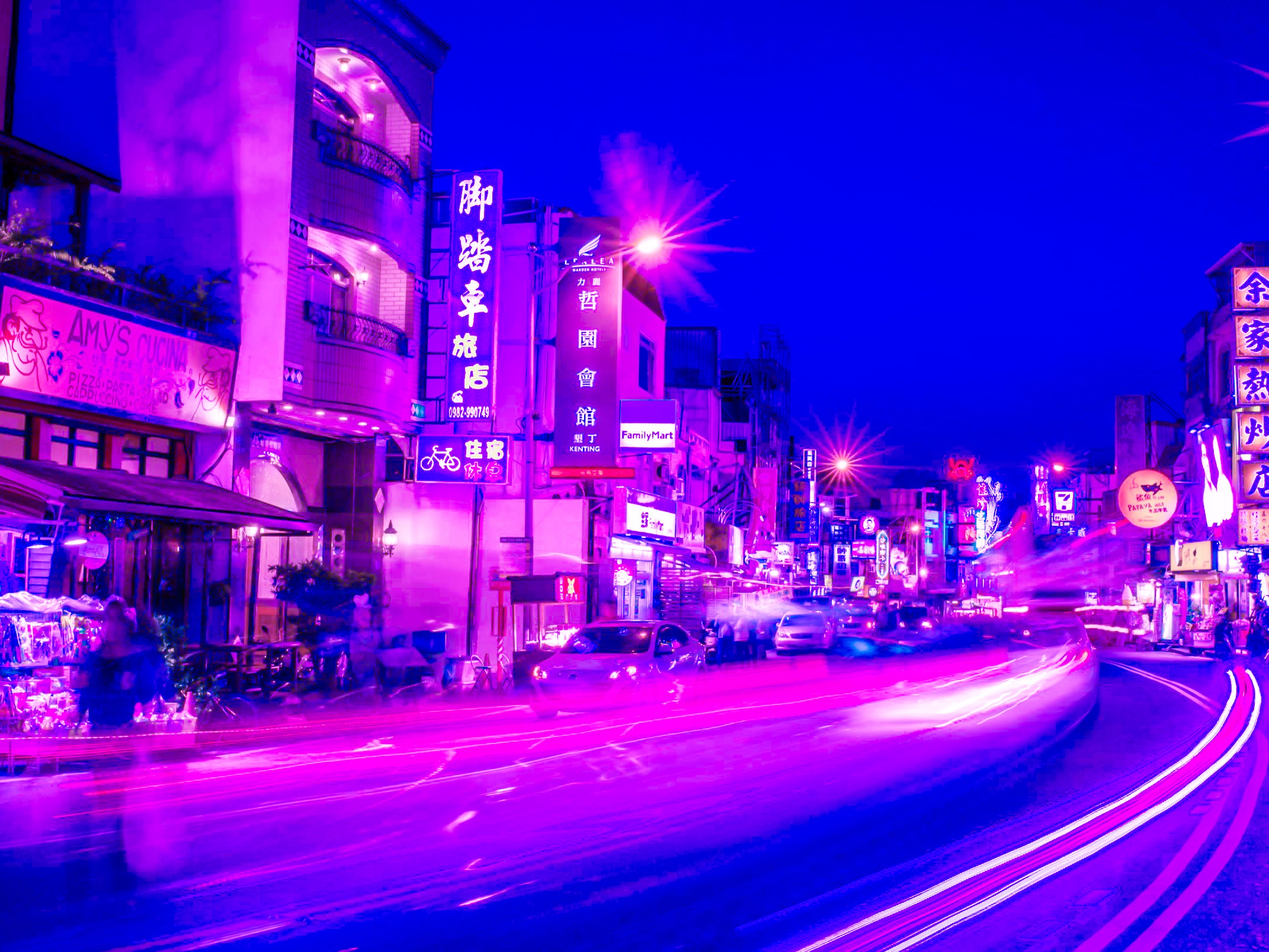 赛博朋克风格调色_Andy_agan-站酷ZCOOL