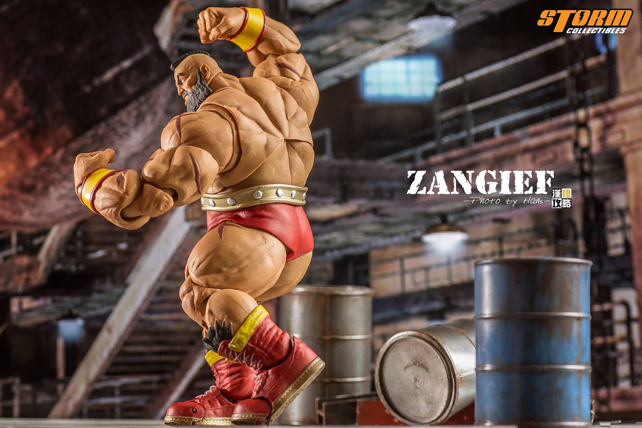 Storm Collectibles-街頭霸王5- ZANGIEF_HansPlay-站酷ZCOOL