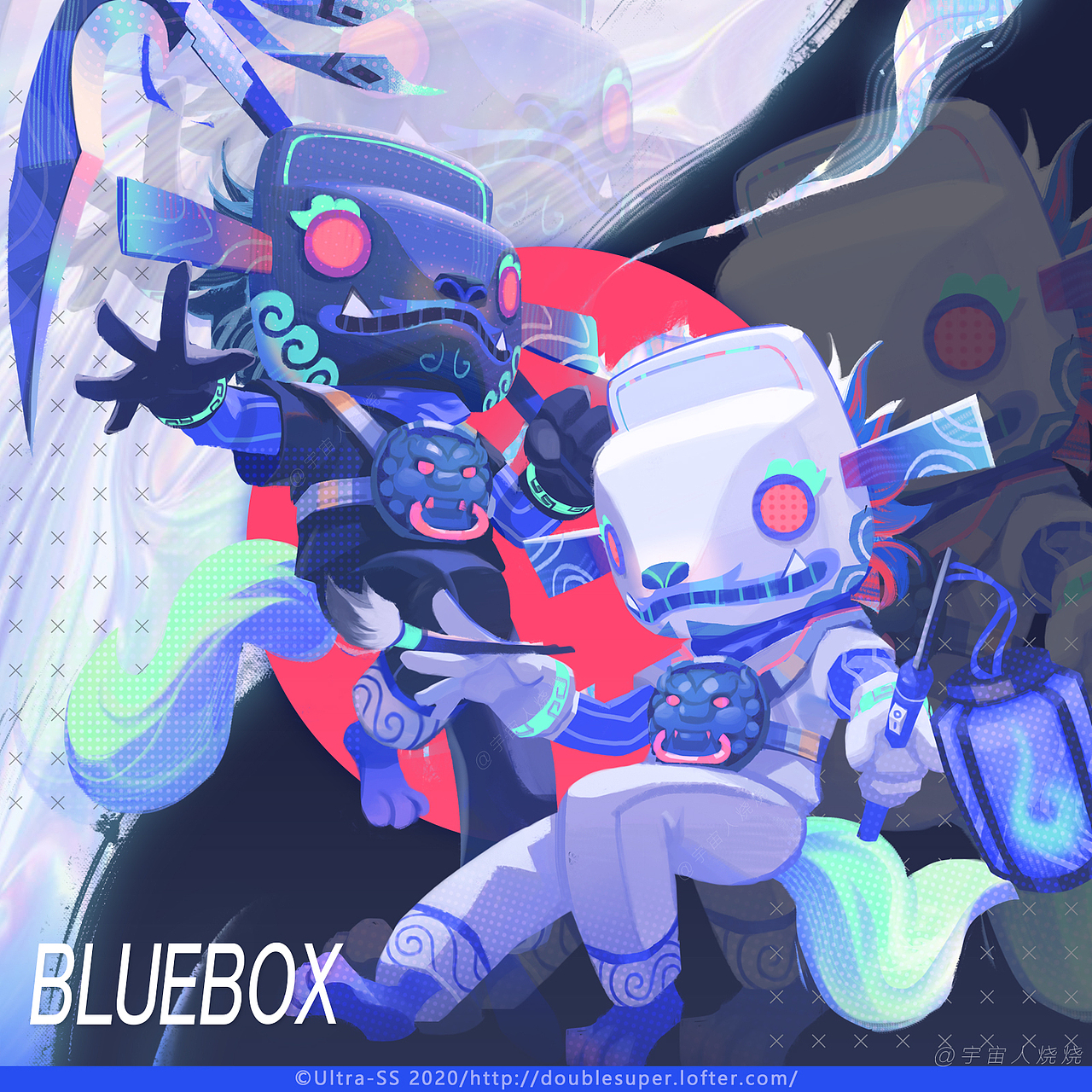Blue Box_宇宙人烧烧-站酷ZCOOL