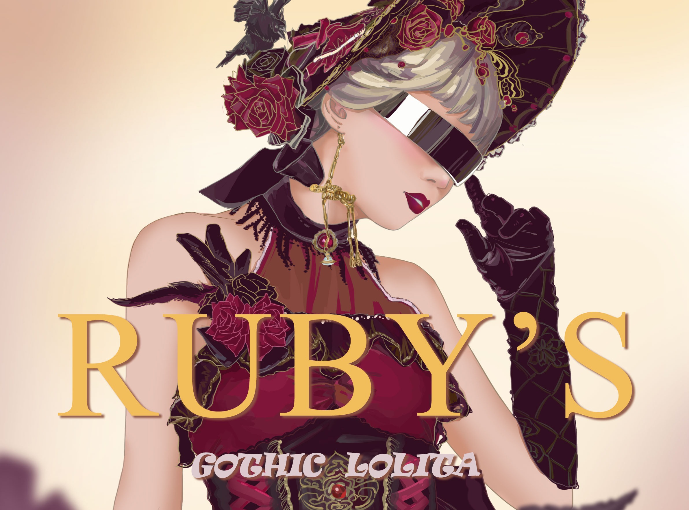 哥特风Lolita_是卡子-站酷ZCOOL