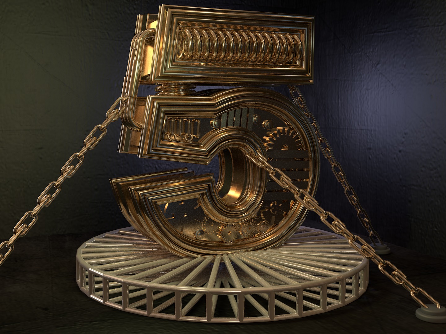 一个亮闪闪的黄金5_有梦想的小牛-站酷ZCOOL