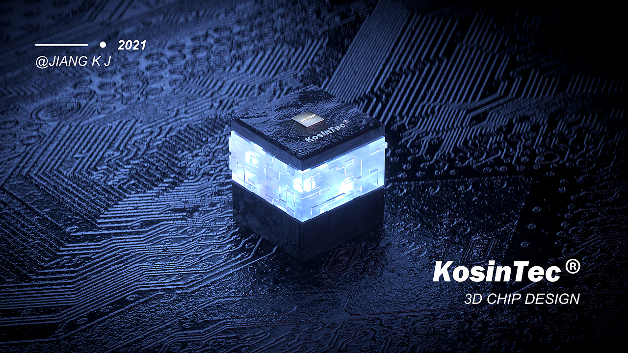 三维芯片设计_Kin丶Jo-站酷ZCOOL