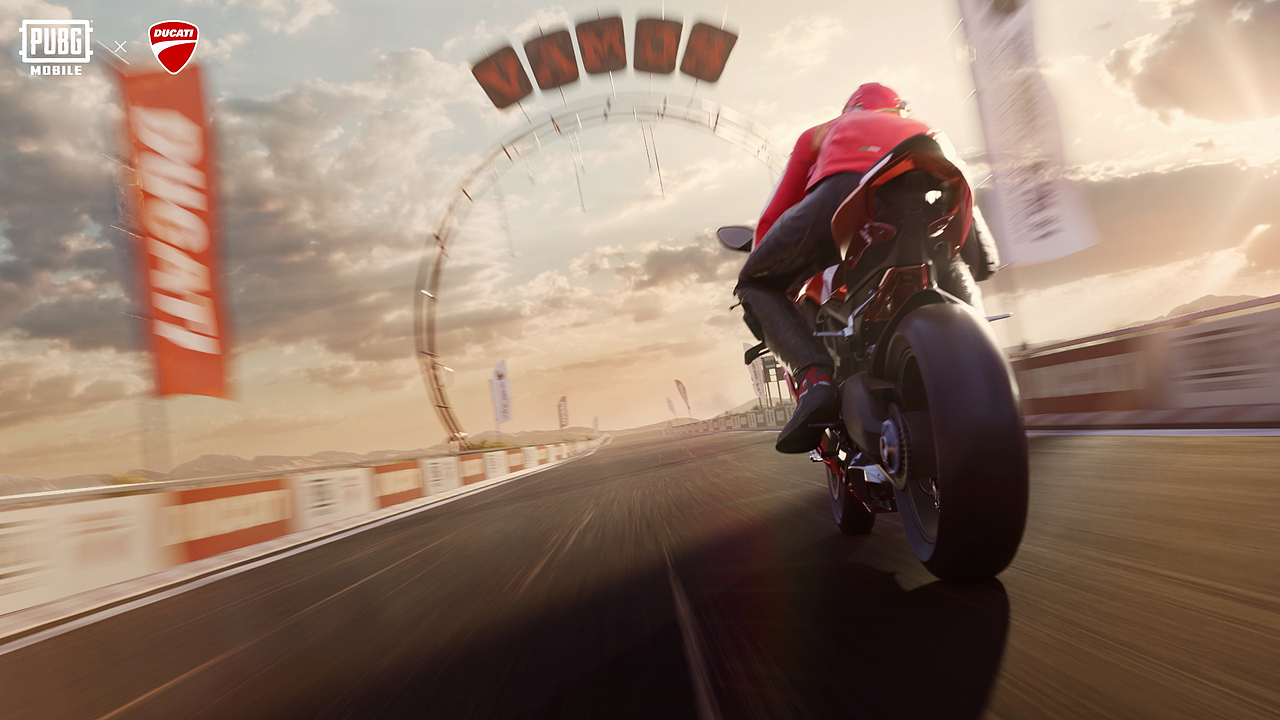 PUBG MOBILE x Ducati杜卡迪_INFINI映纷创意-站酷ZCOOL
