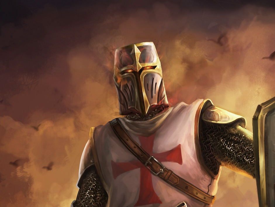 十字军战士，来自地狱_我来也zdf-站酷ZCOOL