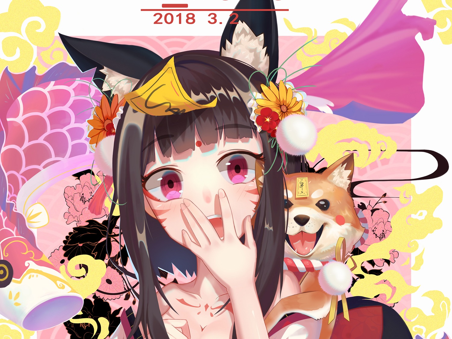 摸鱼~_楠柯Orz-站酷ZCOOL