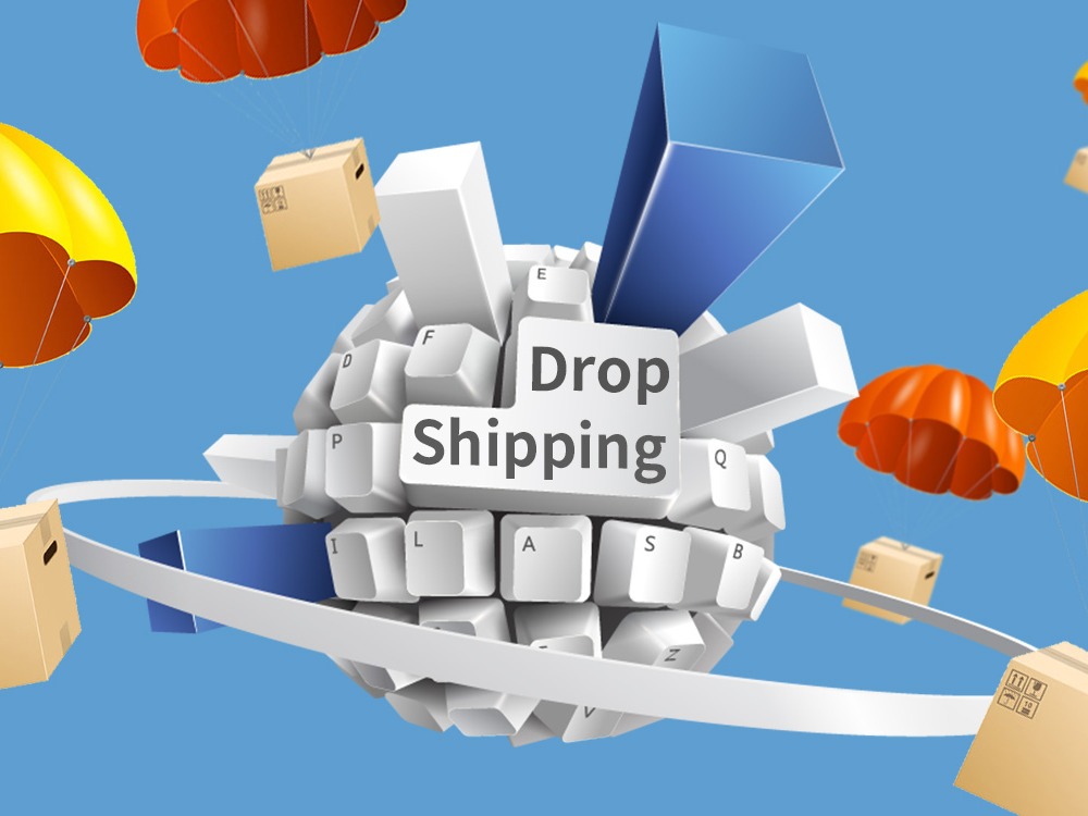 Drop Shipping 海报_而斗笔-站酷ZCOOL