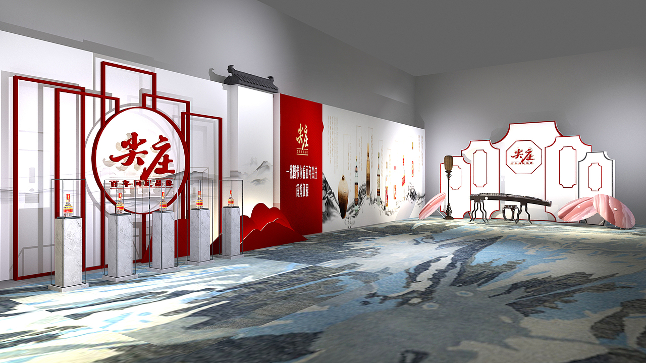 酒水活动舞台_晚风BOOM-站酷ZCOOL