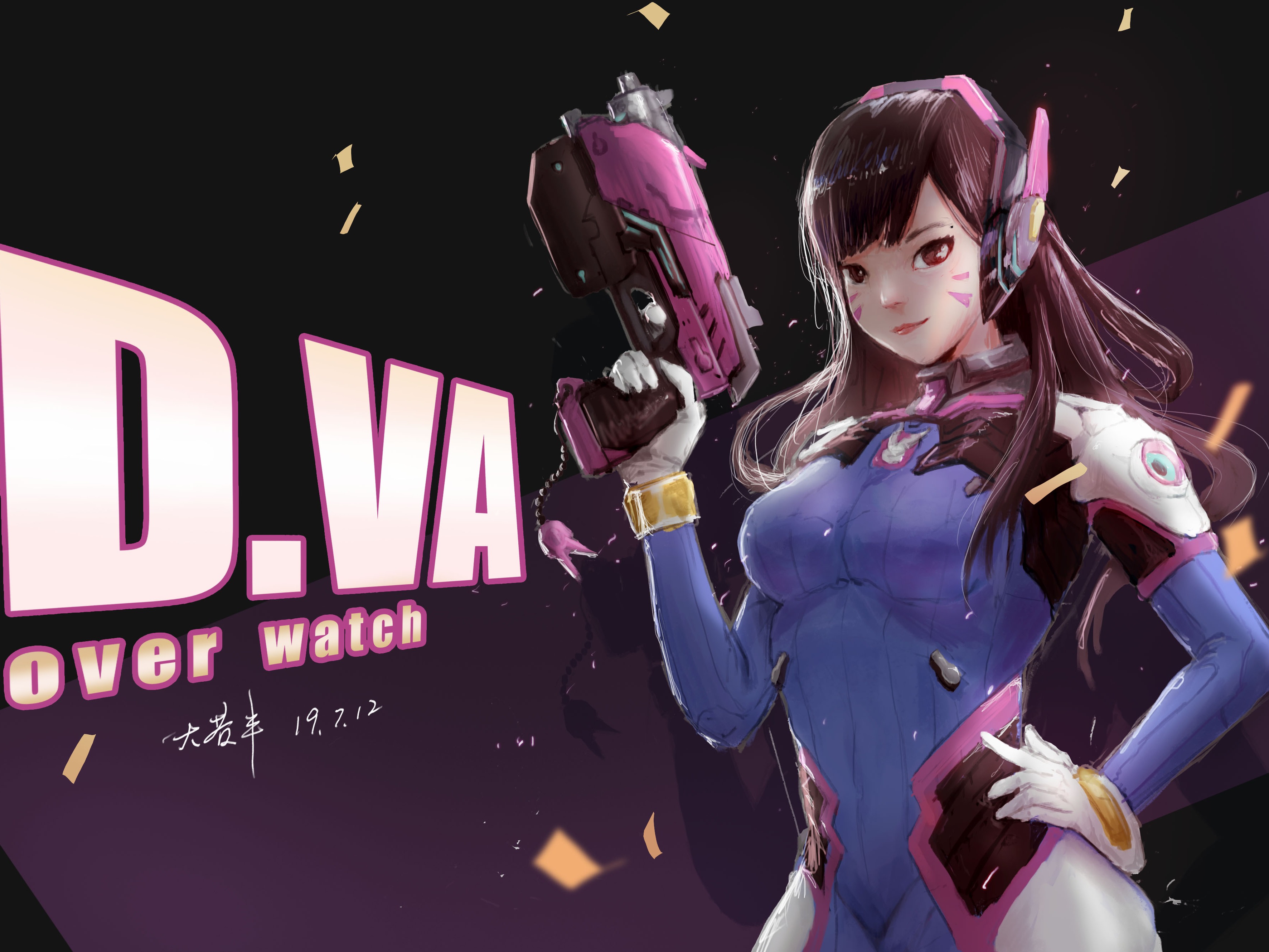 DVA同人_物电老师大黄丰-站酷ZCOOL