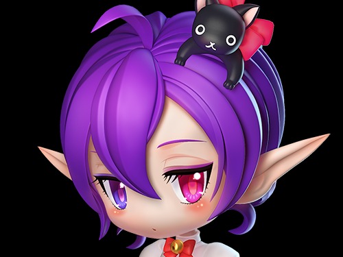 工作中的一些3D高模_阿白Adela-站酷ZCOOL