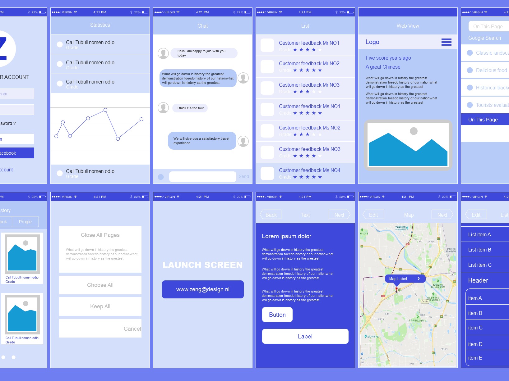 Axure 手机原型稿_SKYZERO-站酷ZCOOL