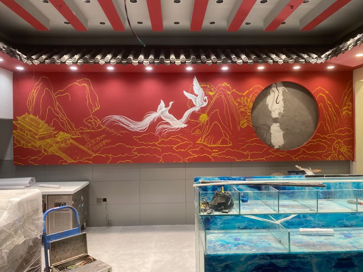 快乐就是天天画画，连云港墙绘_Tonyqckj-站酷ZCOOL