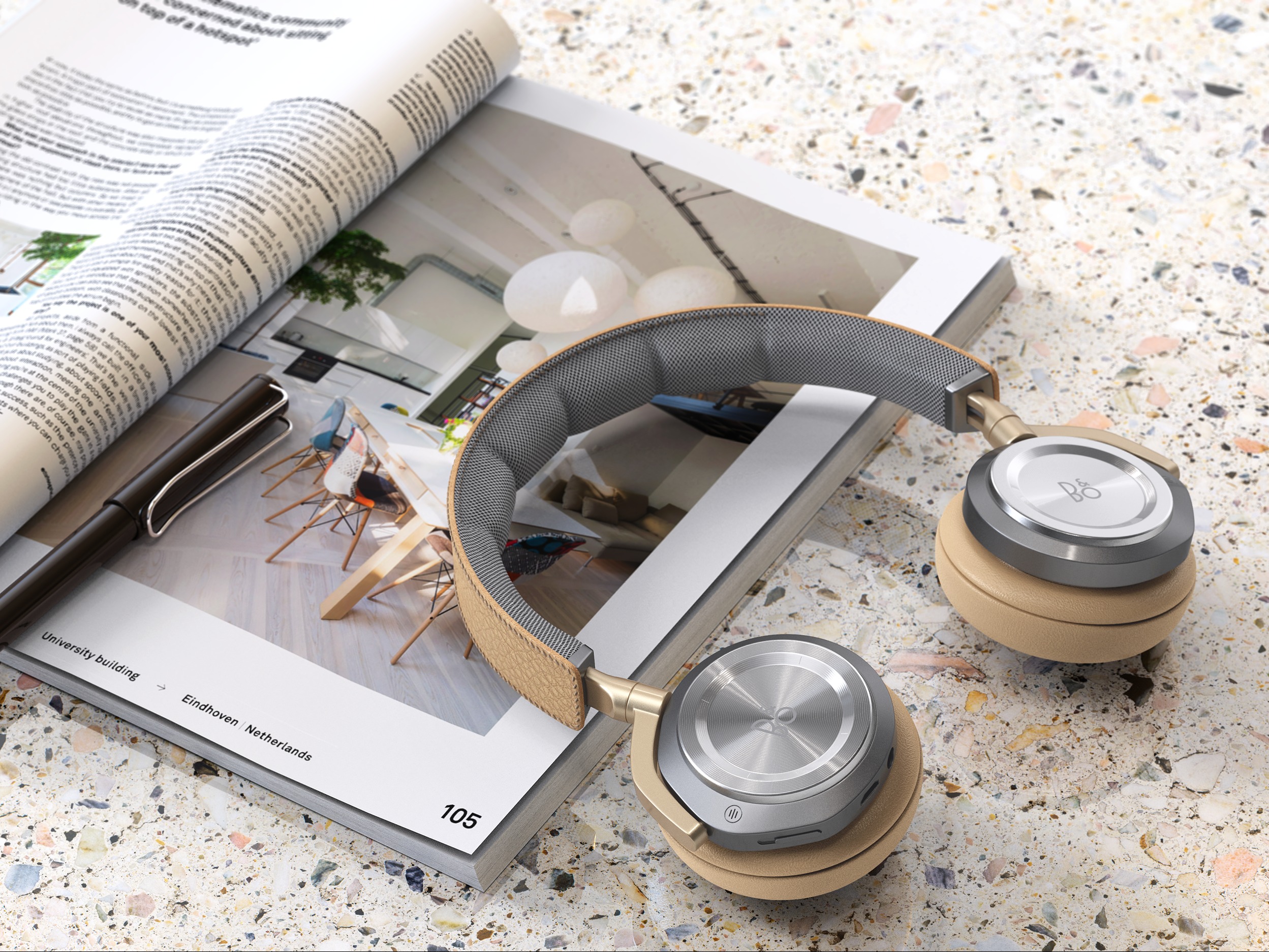 产品渲染 - 头戴式耳机 B&O BeoPlay H8_CanJoe-站酷ZCOOL