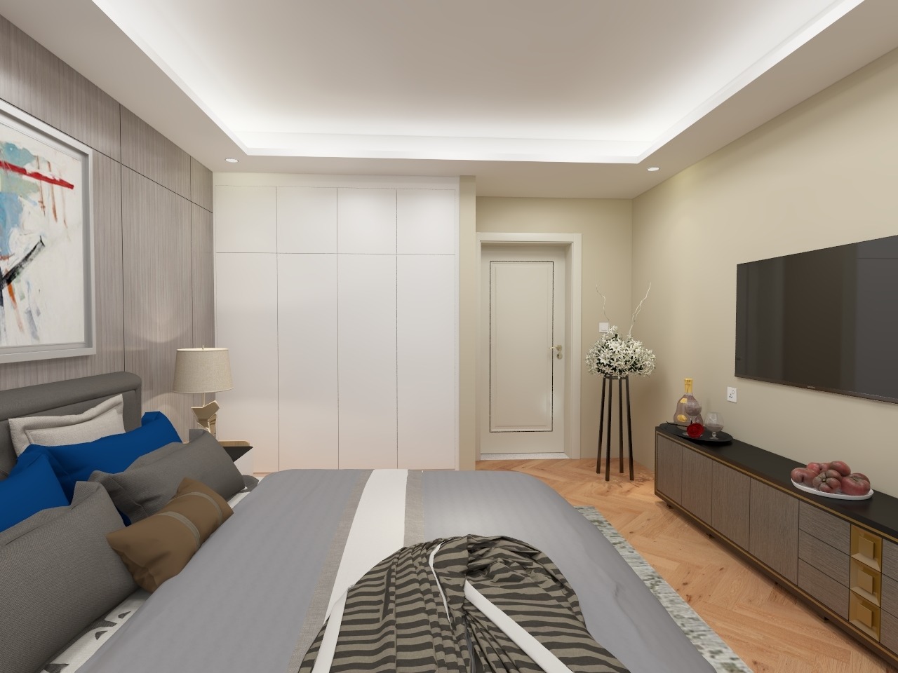 元叶盛极简家居效果图_Jerden-站酷ZCOOL