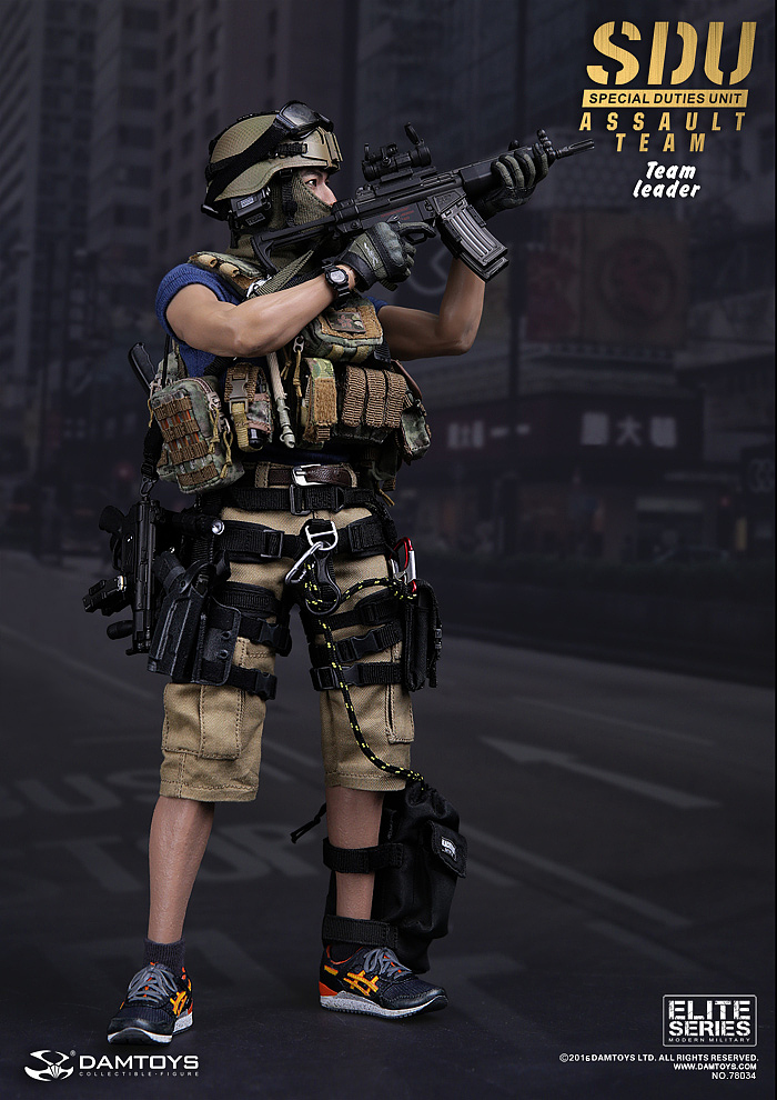 S.D.U. ASSAULT TEAM - LEADER _DAMTOYS-站酷ZCOOL