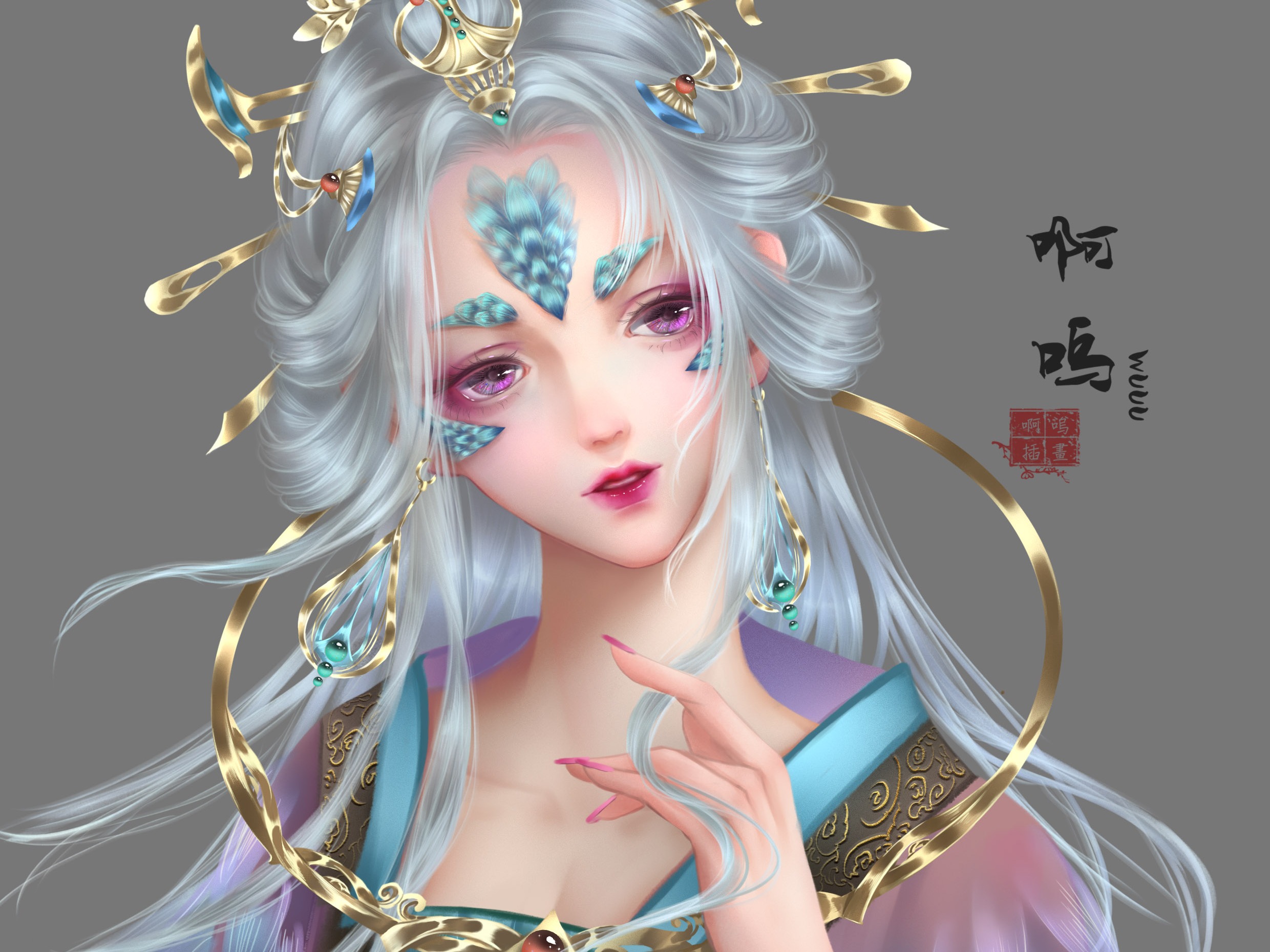 奉眠同人_啊呜wuu-站酷ZCOOL