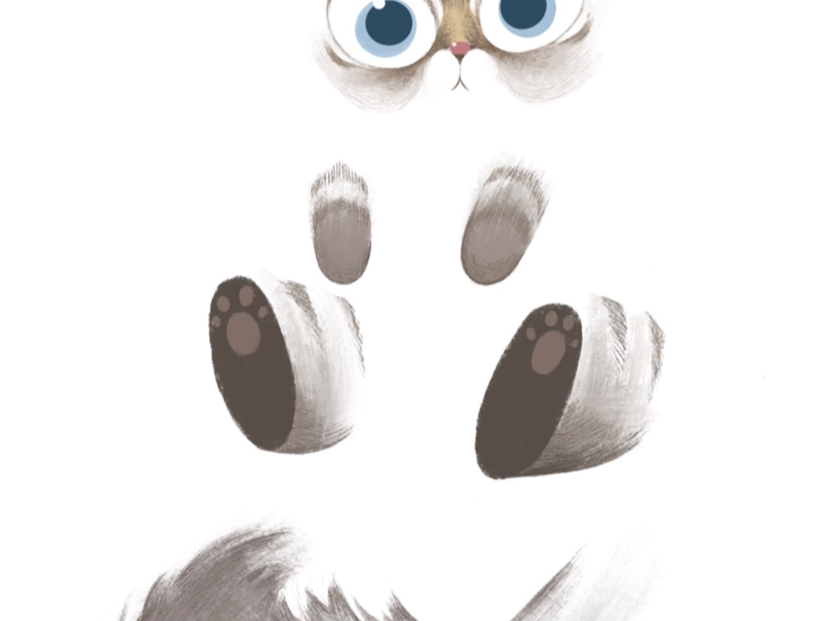 画了我家猫猫～_猫山卡拉咪-站酷ZCOOL