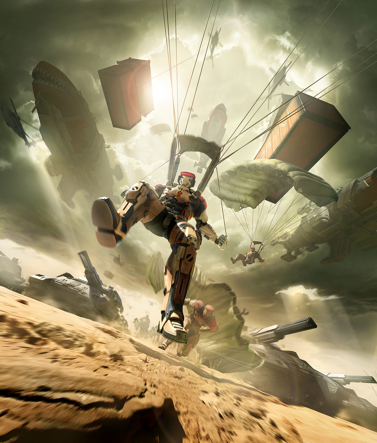 红警OL宣传图_JINY老老金-站酷ZCOOL