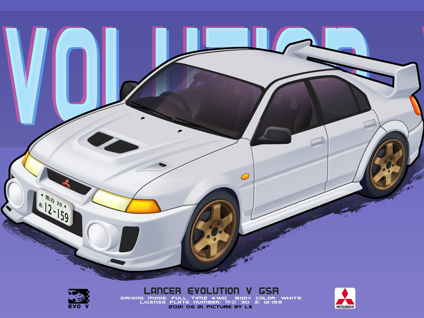 三菱evo壁纸_素材网站_图片免费下载-ZCOOL站酷