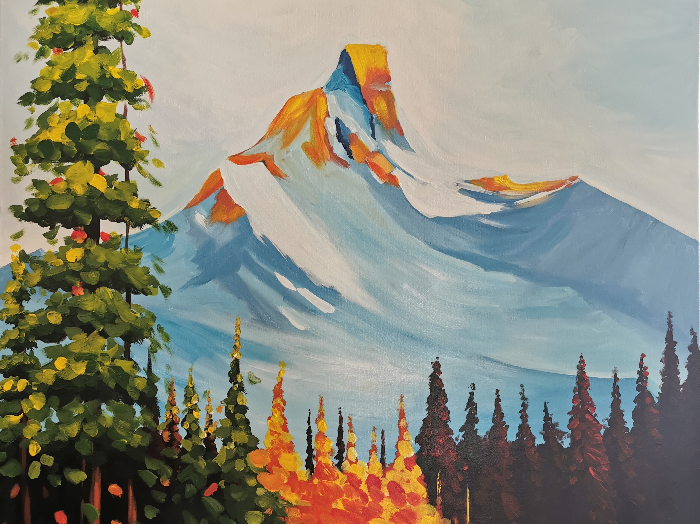 丙烯画_哦bb王者-站酷ZCOOL