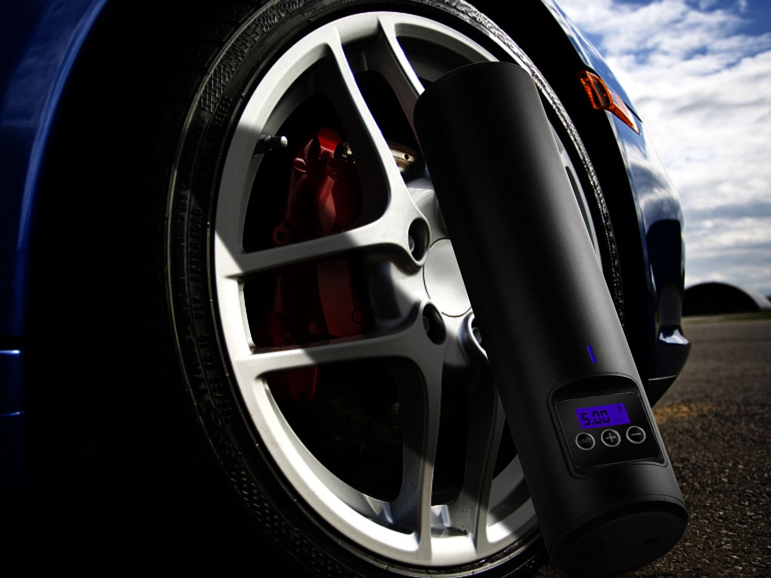 Portable Air Compressor_Luckhh1-站酷ZCOOL