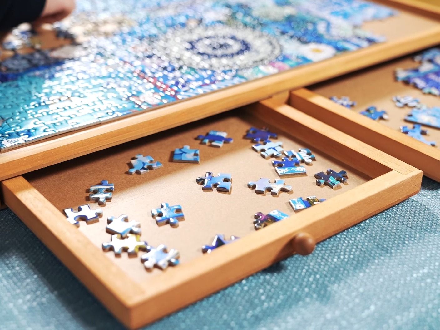 电商视频 | 实木拼图桌_摄影师HOLO-站酷ZCOOL