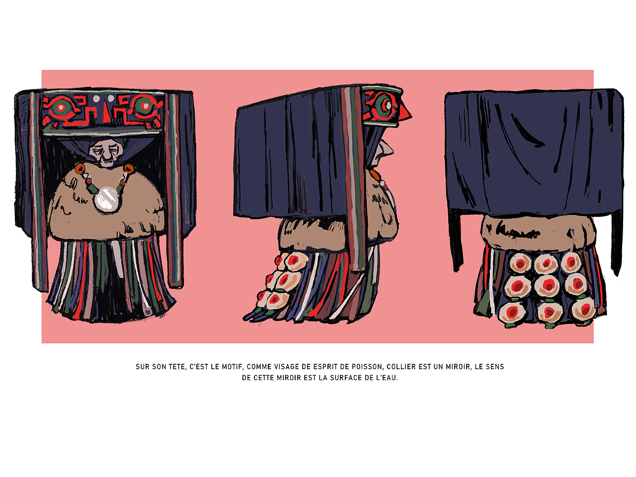 角色设计_怪兽和带兜帽的人_DING_C-站酷ZCOOL