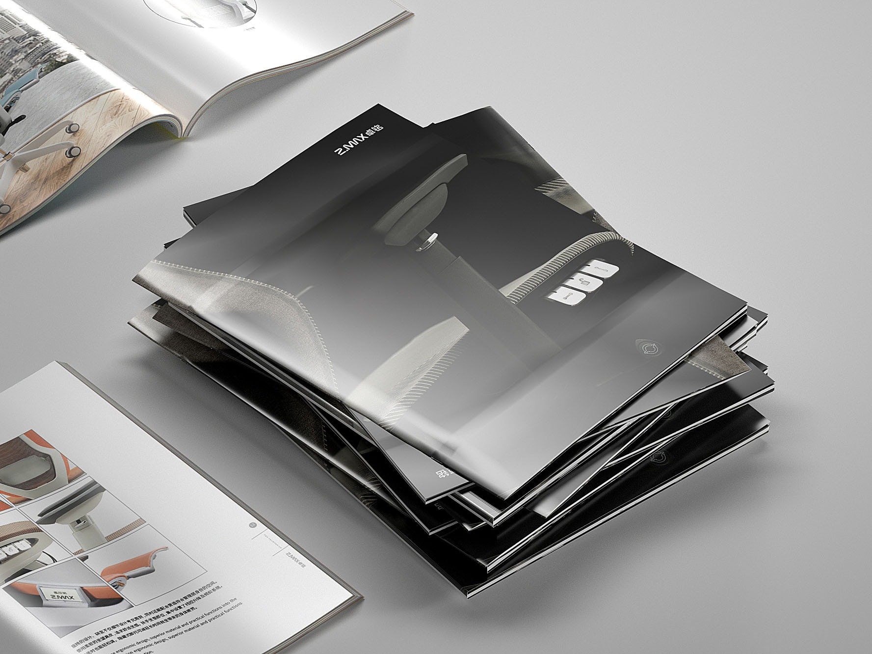 办公椅图册设计 _Ryan_TBB-站酷ZCOOL