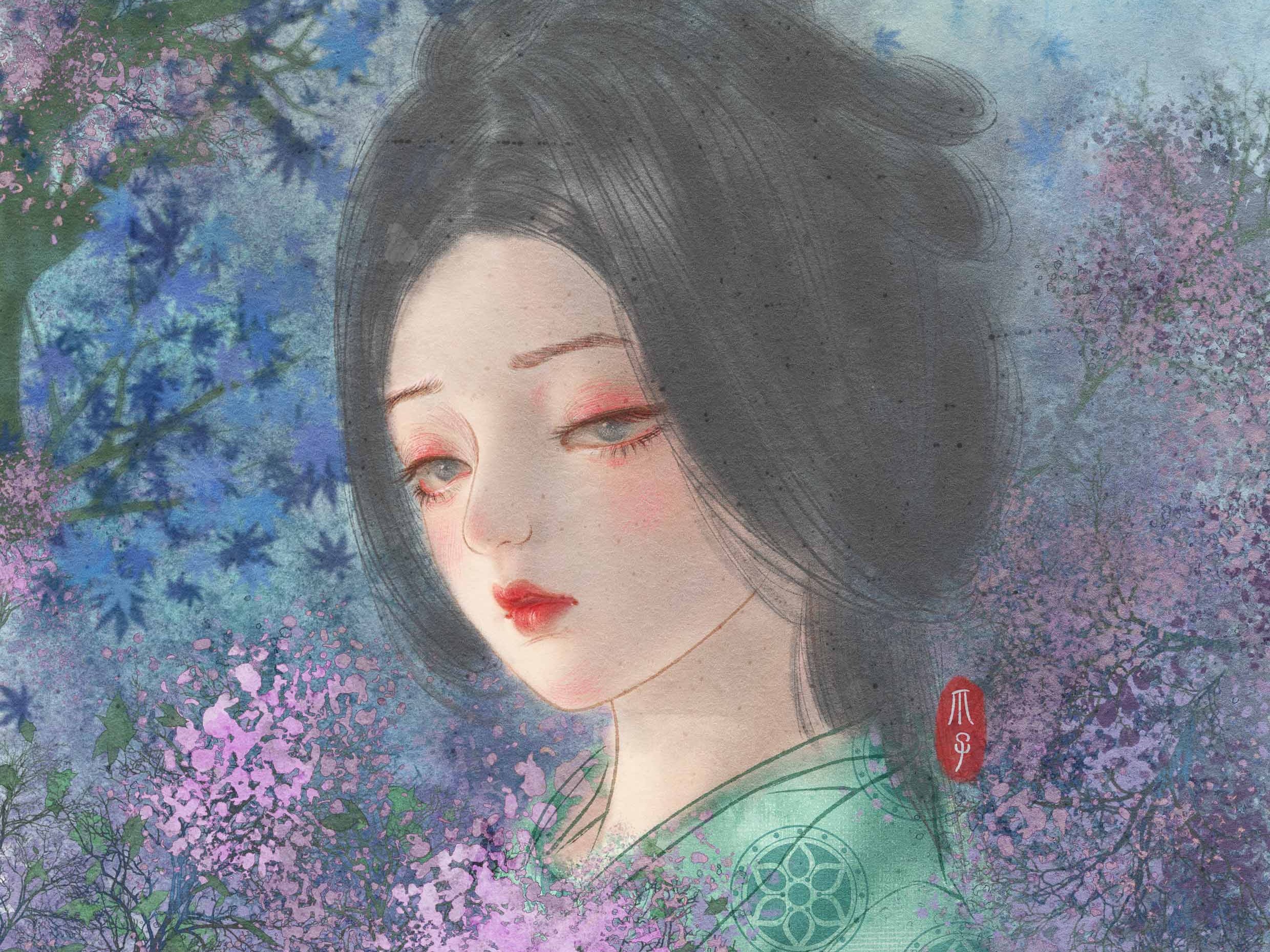 丁香结_爪子呀ZHUAZI-站酷ZCOOL