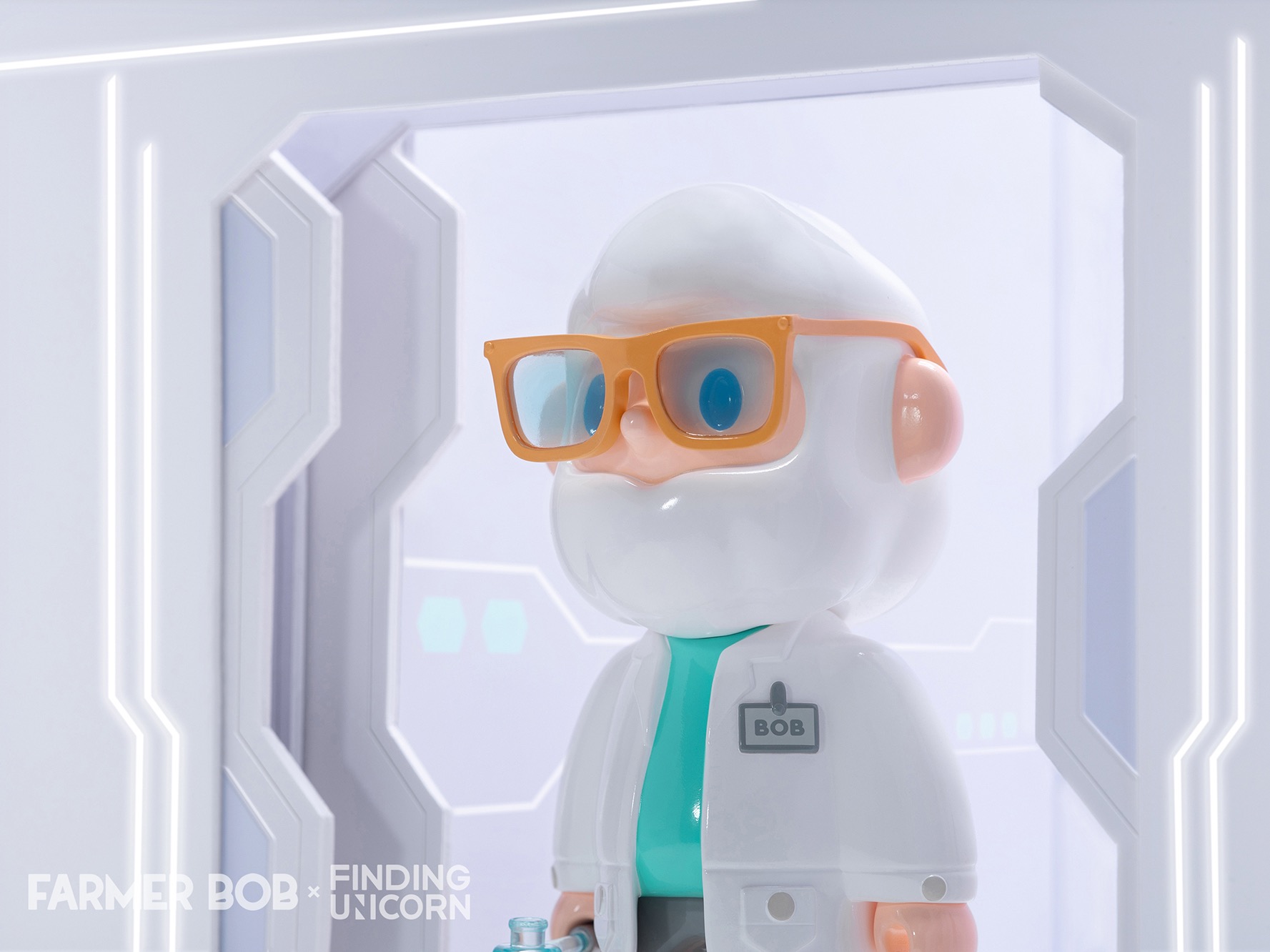 【潮玩摄影】FARMER BOB - 科学家_silvi丁-站酷ZCOOL