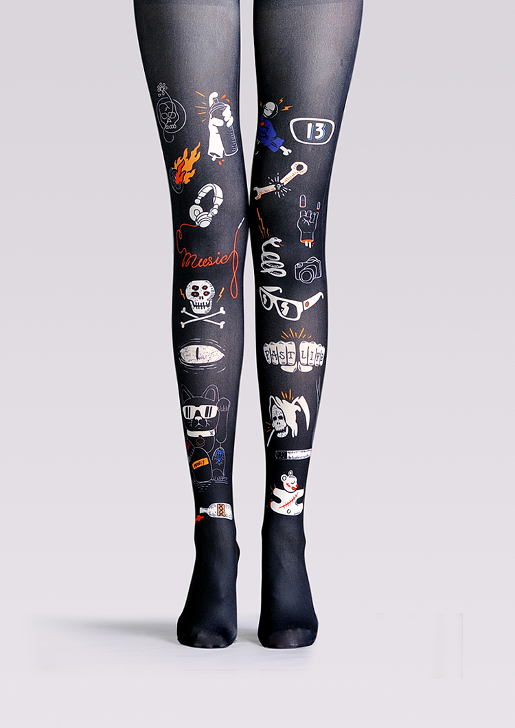 viken plan创意丝袜，坚持不让美腿留白_断尾三文鱼-站酷ZCOOL