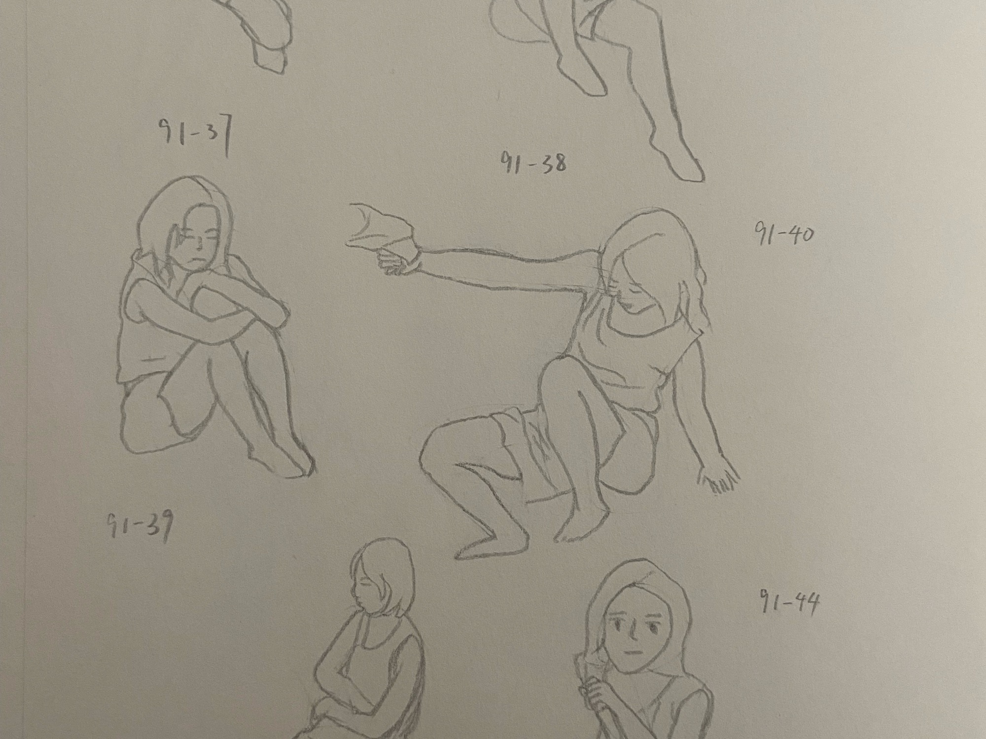 20220331第十一期 #速写60天挑战赛# day31 @速写班长_猫小唯Meow-站酷ZCOOL