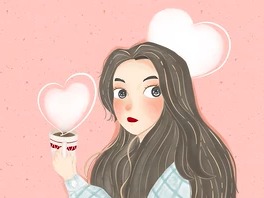 清新可爱少女_WendyHan-站酷ZCOOL